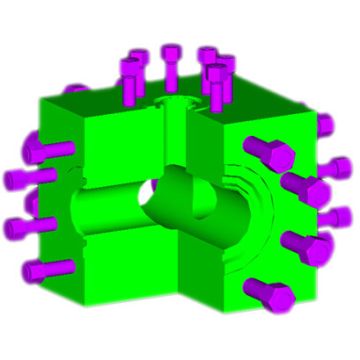 API 6A Block Crosses and Tees and elbow(flanged or studded) | Global ...