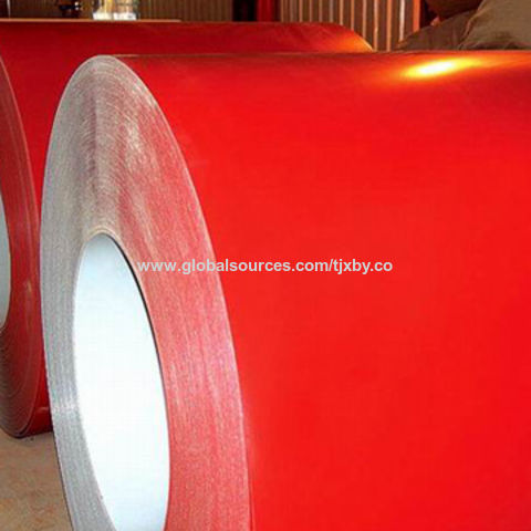 Buy Wholesale China Prepainted Steel Coils With Red Color Coated And ...