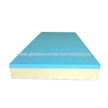 Buy Wholesale China Wavy Quilting Cover Memory Foam Mattress & Wavy ...