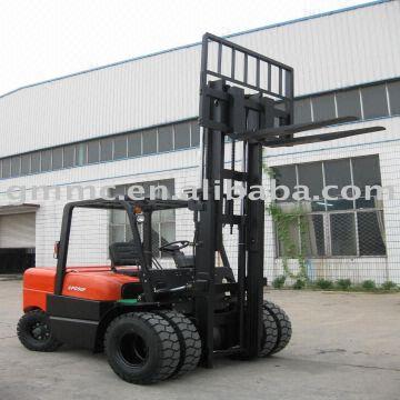 5 Tons Diesel Forklift Truck,dual Front Tyres - Explore China Wholesale ...