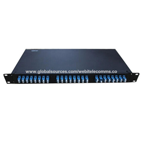 China Fibre optic patch panel complete 24C LC 1U 19" 25cm depth,fixed ...