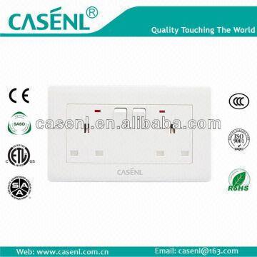 Buy Wholesale China 13a Uk Style Switch Socket Outlet With Led,13a ...