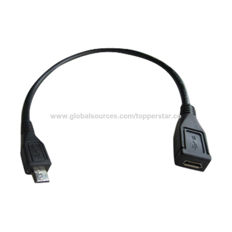 Buy Wholesale China Micro Usb Extension Cable, Supports Charger Syncing ...