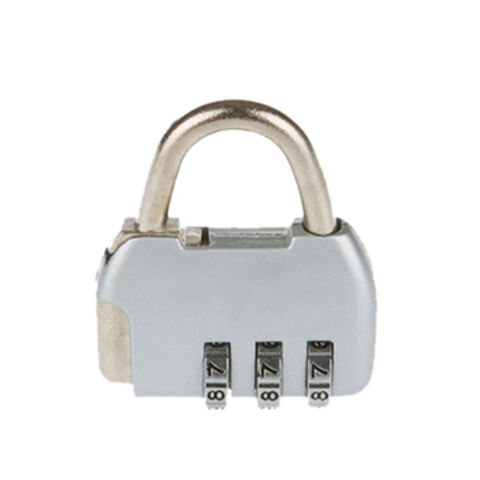 Mini-sized 3 Digit Re-settable Password Lock With Metal Housing - Hong ...