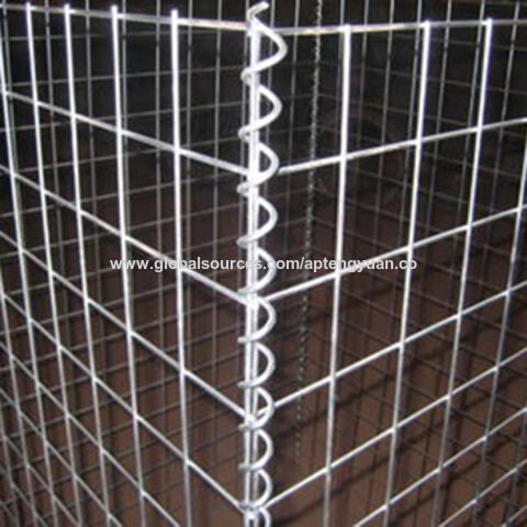 China Anping Tengyuan Galvanized Gabion Boxes with European Standard on ...