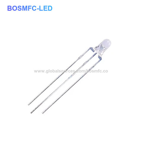 Buy Wholesale China Through-hole Led 3-pin, Bi-color Emitting Yellow ...