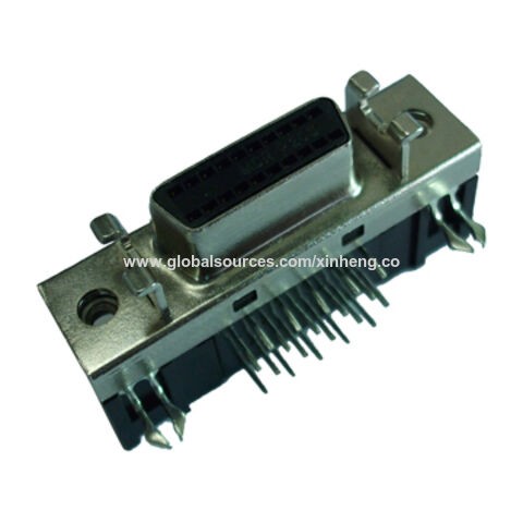 Buy Wholesale China Mdr-20p Receptacles Headers, Right Angle Type, With ...