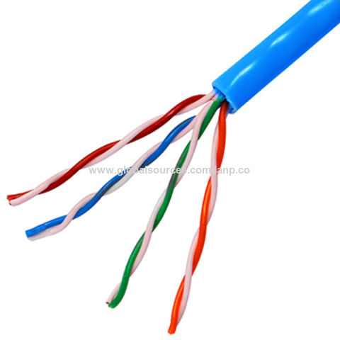 Buy Wholesale China Cat5e 1000ft Utp Solid 24awg Blue Networking Cable ...