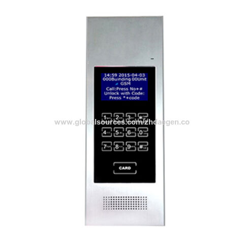 China GSM wireless voice-only intercom systems for building on Global ...