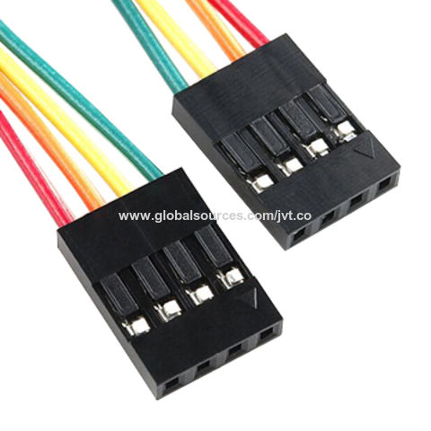 Buy Wholesale China 4-pin 4 Wires Jumper Cable Assembly, 15cm, UL 1571 ...