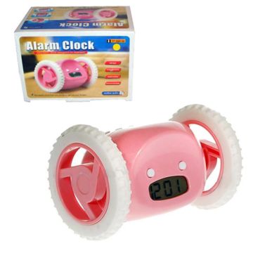 Buy Wholesale China Led Digital Clock Run Away Alarm Clock With Wheels ...
