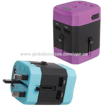 Buy Wholesale Hong Kong SAR Universal Travel Ac Power Adapter With Dual ...