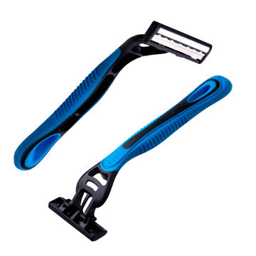 Buy Wholesale China Triple Blade Razor With Lubrication Strip ...