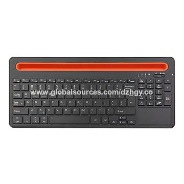 Wireless All-In-One Keyboard, B021 with Built-In Touch Pad with Stand ...