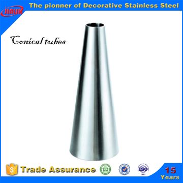 Buy Wholesale China Satin Conical Stainless Steel Tube 316l & Satin ...