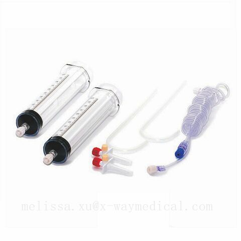 Buy Wholesale China Medical 100ml Ct Angiographic Syringes For Contrast ...