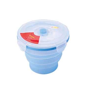 Round-Shaped Food Container Box with Plastic Lid, Made of Food Grade ...