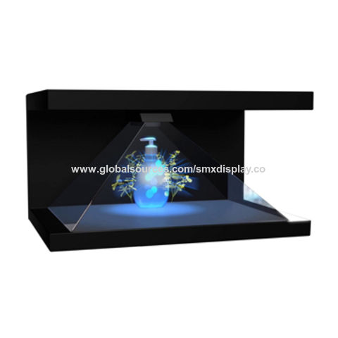 Bulk Buy China Wholesale Holographic 3d Pyramid Display Showcase For ...