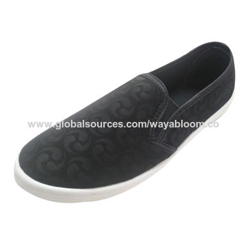 Buy Wholesale China Plain Pvc Injection Cheap Canvas Plimsolls Shoes ...
