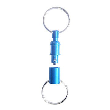 Buy Wholesale Taiwan Aluminum Alloy Easy Joint Key Ring, Gift & Key ...