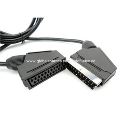 Buy Wholesale China Scart Cable With Nickel Plated Connector, Male To ...