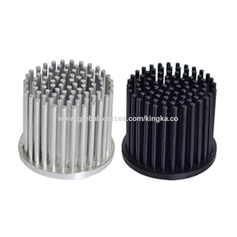 Custom LED heat sink, cold forged aluminum heat sink with anodizing ...