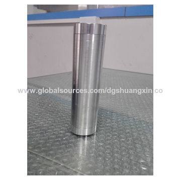 Cnc turning turned D cell solvent trap led aluminum tube end caps, end ...