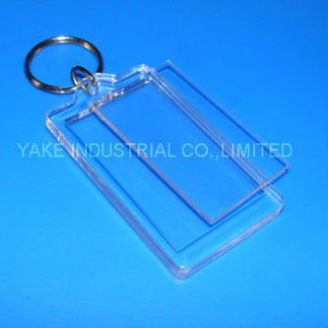 Buy Wholesale China Rectangular Blank Acrylic Gift Keychain ...