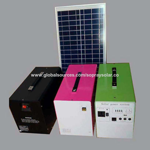 China Waterproof long lifespan portable solar home system with phone ...