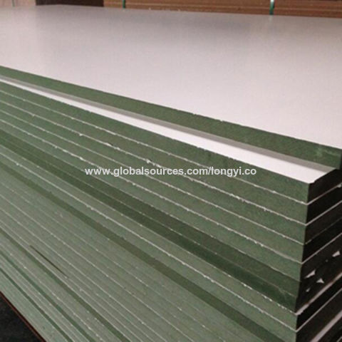 Buy Wholesale China White Melamine Mdf Green Core & White Melamine Mdf ...