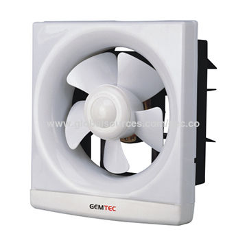 China 6" Wall Mounted Square Ventilating Fan in Full Plastic Japan ...