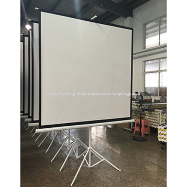 ChinaHigh Quality Tripod Projection Screen (QP-72T) on Global Sources