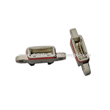 Waterproof Micro USB AB type and offset type connector with screw holes ...