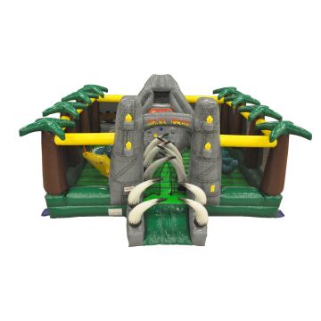 Buy Wholesale China Commercial Inflatable Jurassic Bounce House Combo ...