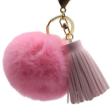 Buy Wholesale Hong Kong SAR Fashion Keychain Made Of Tassel For Female ...