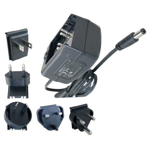 Taiwan 5V 6W medical AC adapter, interchangeable type, FranMar Brand on ...