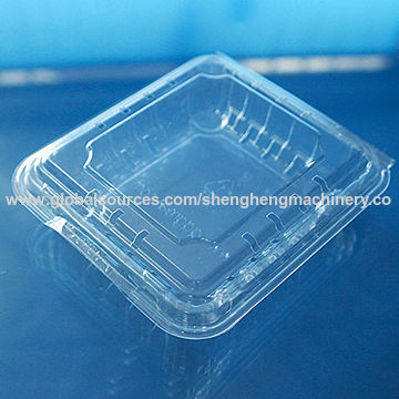 Pet Plastic Clamshell Fruit Packaging Tray For Blueberry, 125 Grams ...