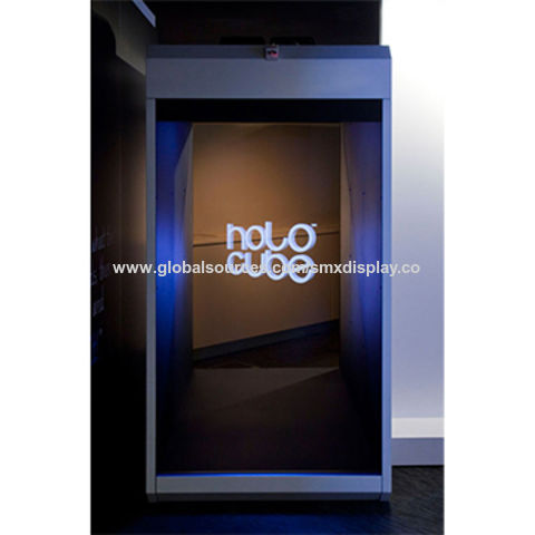 3D Holo Cube Hologram Pyramid Display Showcase Holocube, 3d holo cube ...