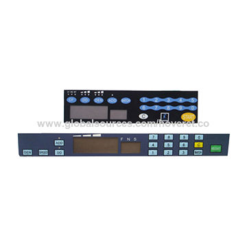 Buy Wholesale China Membrane Graphic Overlay Control Panel With Led ...