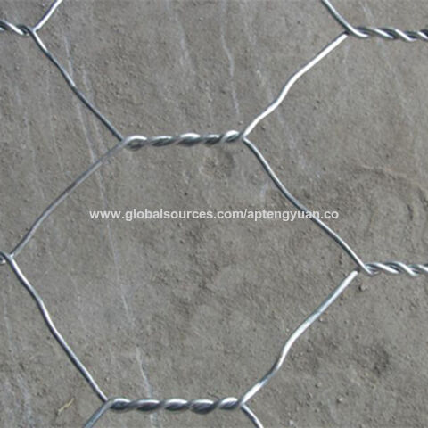Buy Wholesale China Galvanized Hexagonal Wire Mesh & Galvanized ...