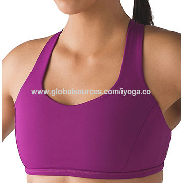 Buy Standard Quality China Wholesale Custom Gym Bra, Lady's Medium ...