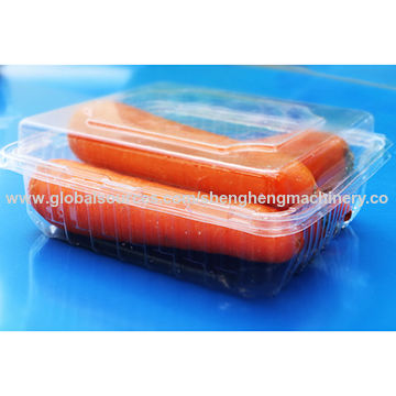 Plastic fruit and vegetable packaging container 1000 gram with FDA ...