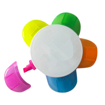 China Innovative flower shape highlighter on Global Sources