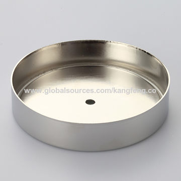 Custom fabrication small round metal pipe caps, Metal Pipe Caps tube ...