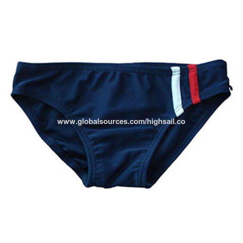 Boy's Swim Slip With Placement Print - China Wholesale Boy's Swim ...