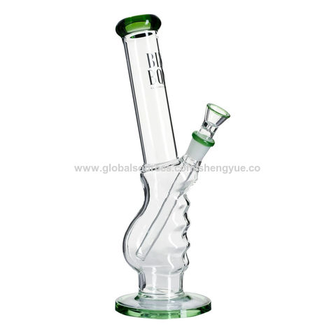 Buy Wholesale China 12-inch Green Accent Gripper Glass Bong & Glass ...