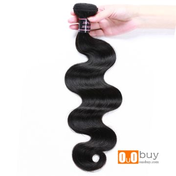 Ouohair 100% Human Hair 8-30inches Body Wave Hair Weaving With Good Qua ...