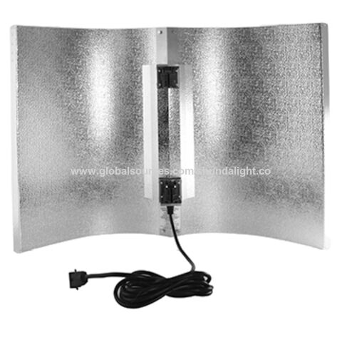 Double Ended Adjustable Wing Reflector, grow light reflector 1000W ...