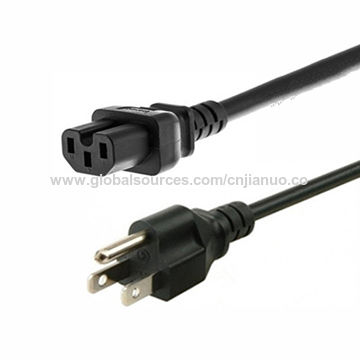 AC power plug, UL standard, 16 AWG/3C, 15A, 125V, power plug - Buy ...