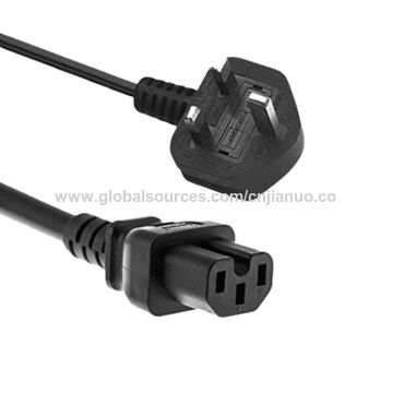 Buy Wholesale China Iec Power Lead With H05vv-f 3*1.25mm Cable, 13a ...
